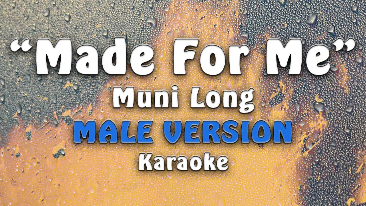 Muni Long - Made For Me (Male Version) - YouTube