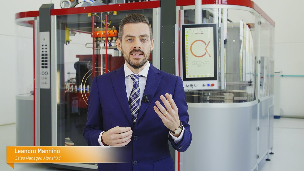 Automated by B&R - Self-learning scalable blow-molding machine by AlphaMAC - YouTube