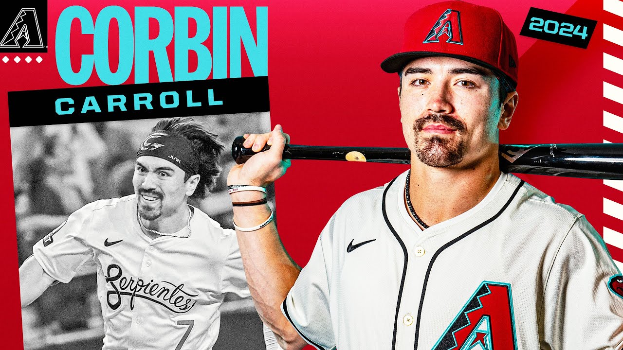 SOPHOMORE SNAKE! 🐍 The BEST MOMENTS of Corbin Carroll's 2024 season ...