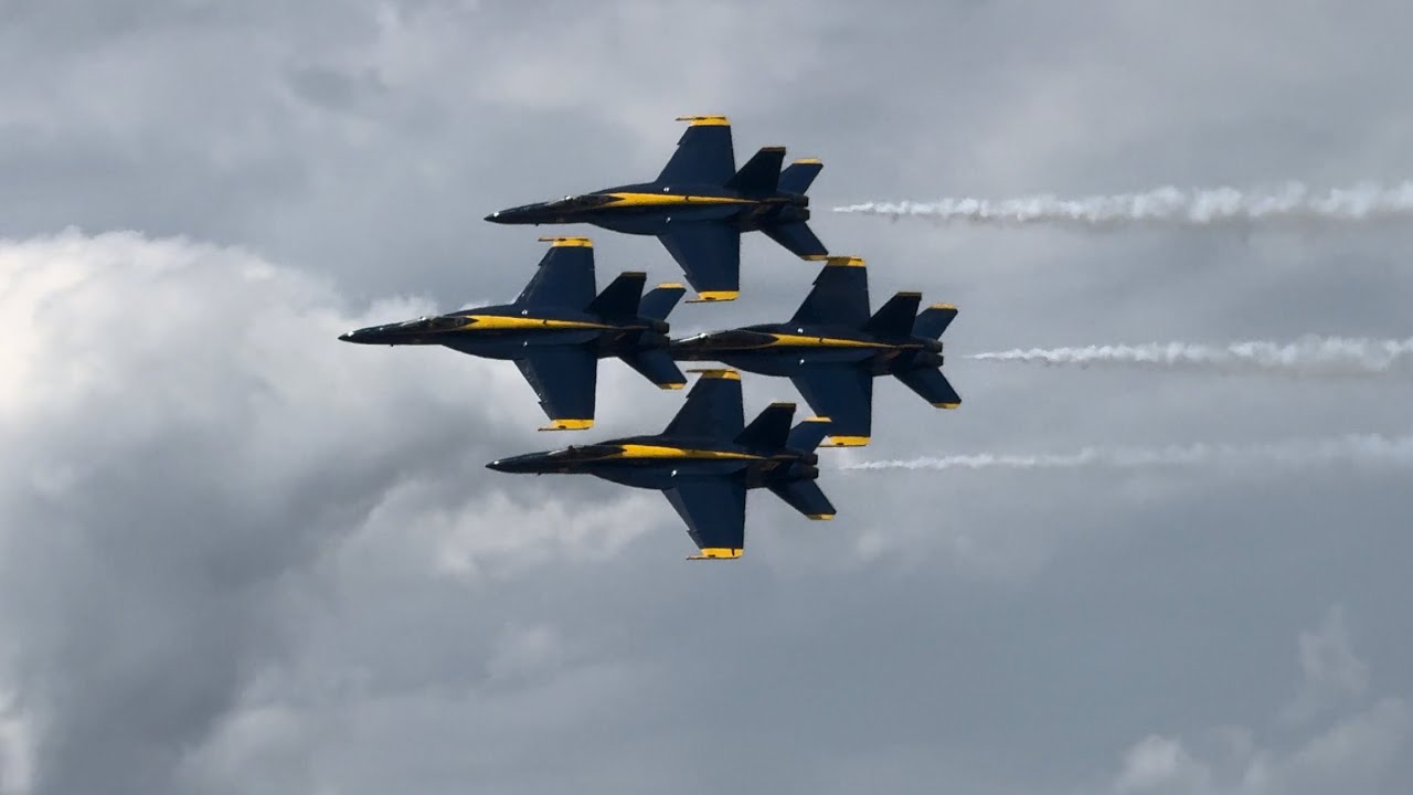Blue Angels Orlando Airshow 2024 - YouTube