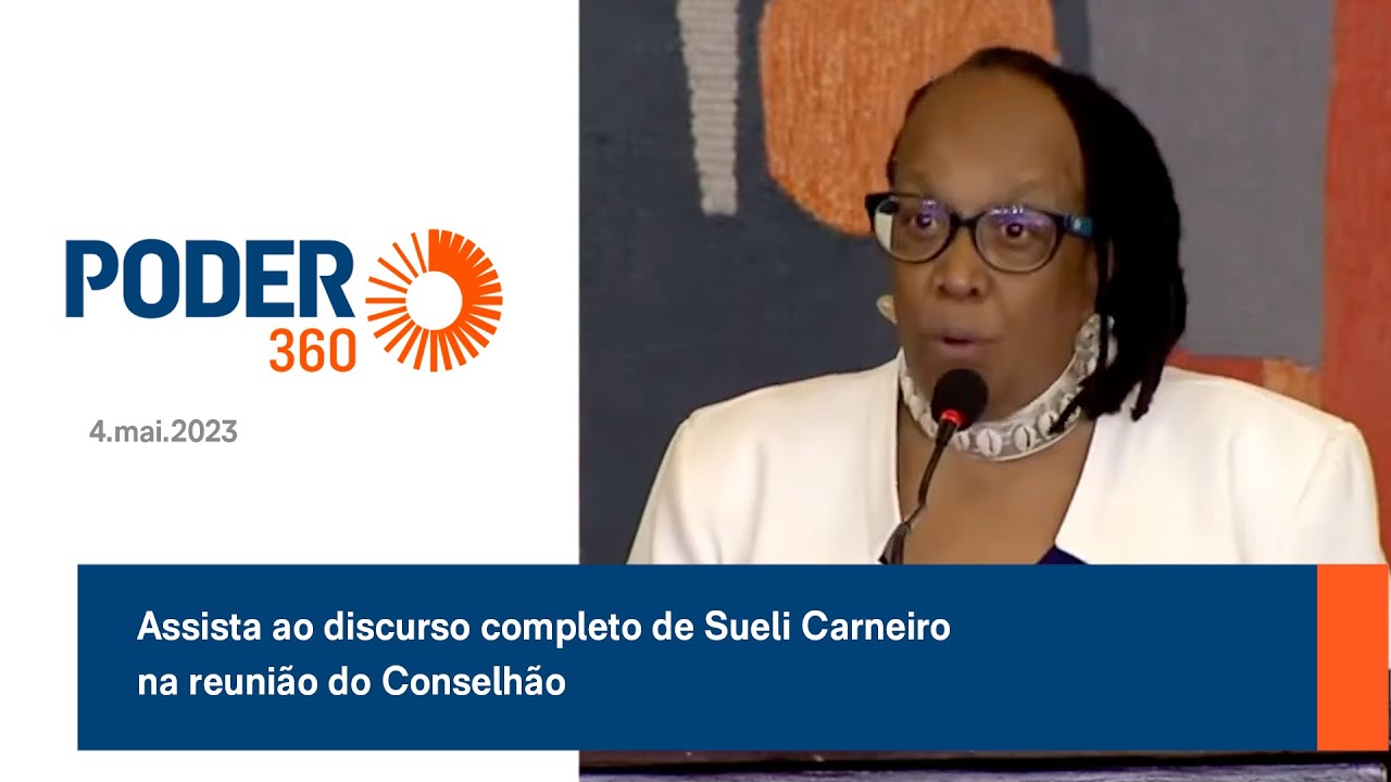 Assista ao discurso completo de Sueli Carneiro na reunião do Conselhão - YouTube