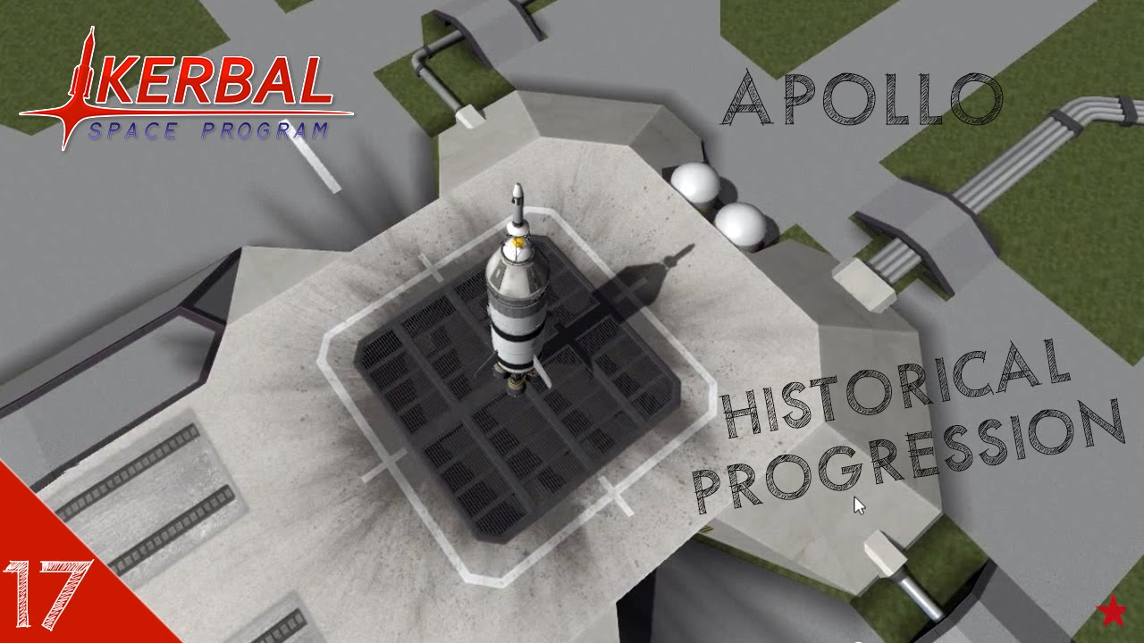 17: KSP Historical Progression - APOLLO/KERBLO UNCREWED - YouTube