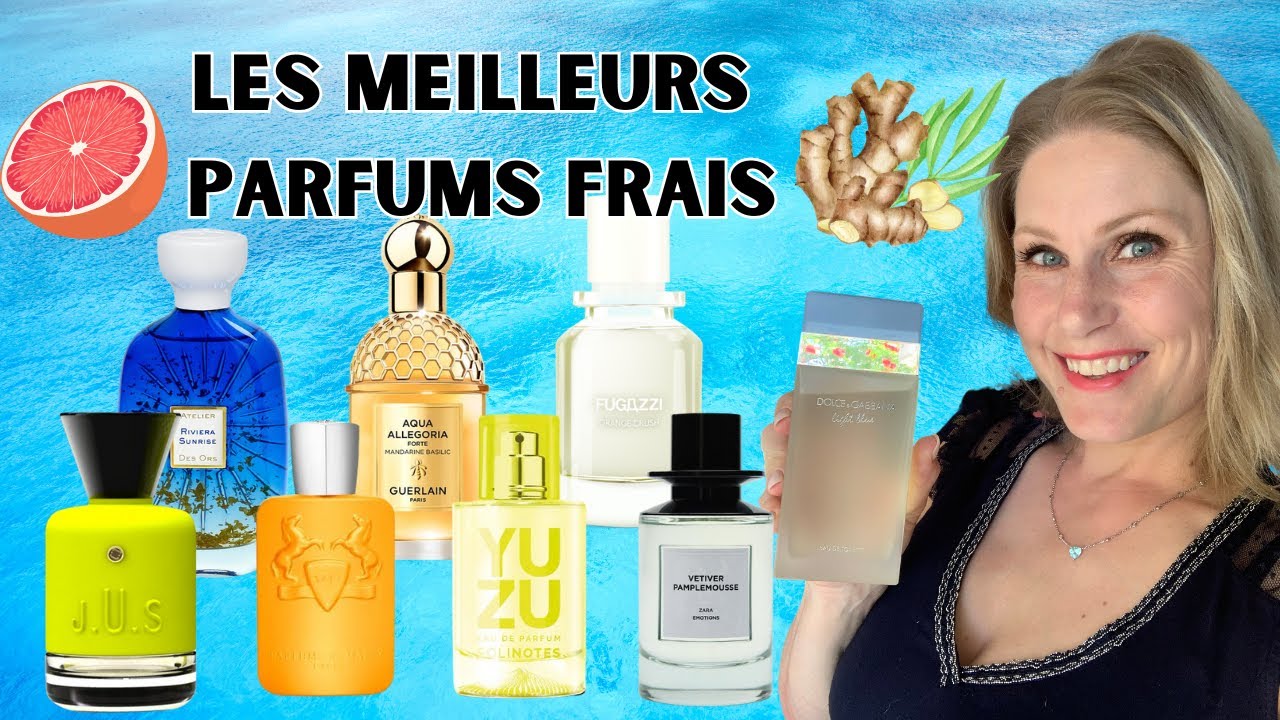 MON TOP 10 PARFUMS FRAIS 🍊Agrumes et gingembre🫚 Tous budgets: Bon ...