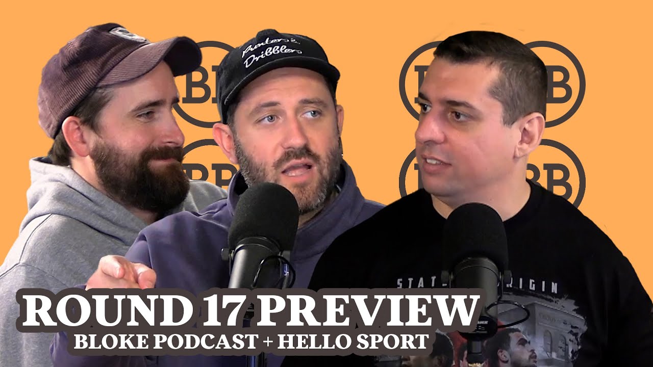 Bloke In A Bar - Round 17 Preview w/ Hello Sport - YouTube