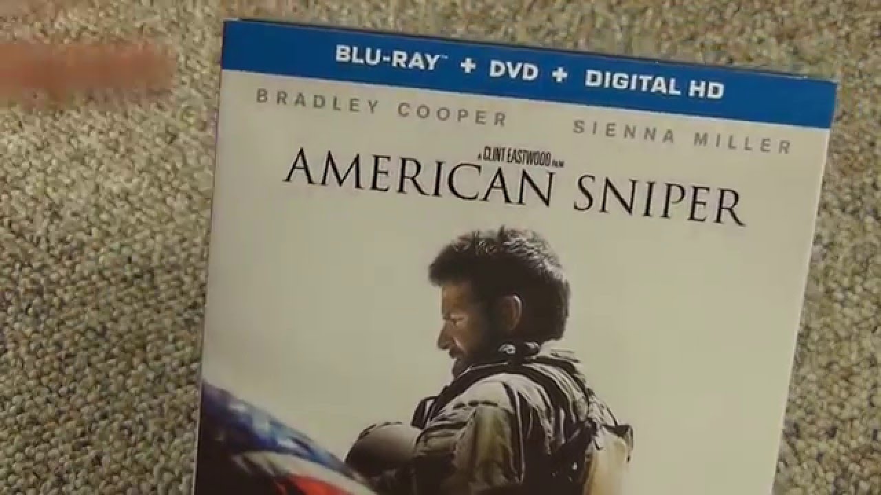 American Sniper Blu-Ray/DVD/Digital Combo Pack Unboxing - YouTube