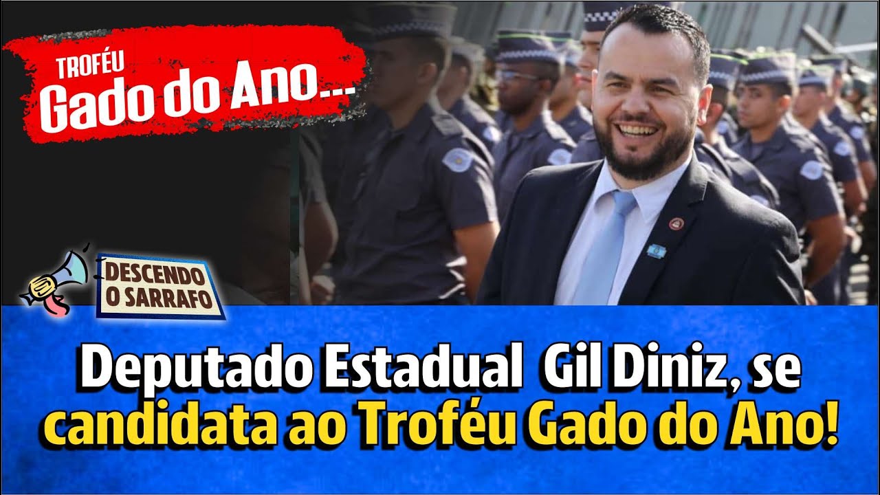 Deputado Estadual Gil Diniz, se candidata ao Troféu Gado do Ano! - YouTube
