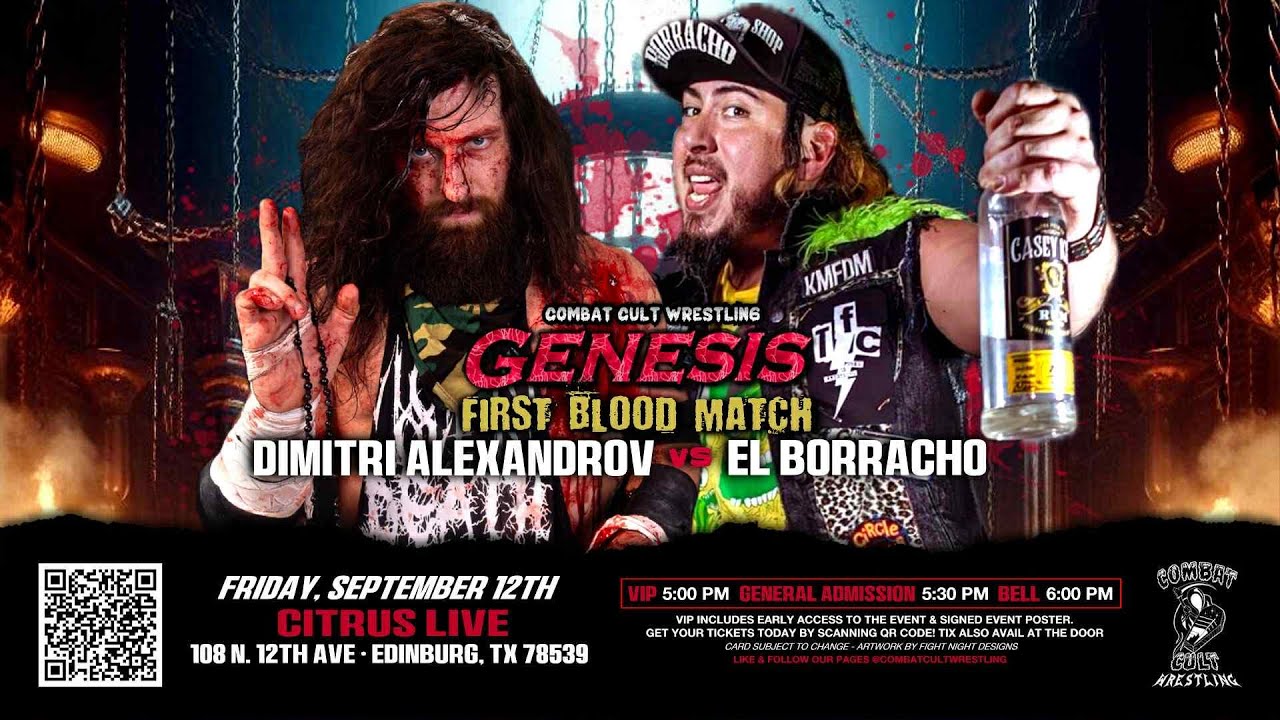 Dimitri Alexandrov vs El Borracho | First Blood | FULL MATCH - YouTube
