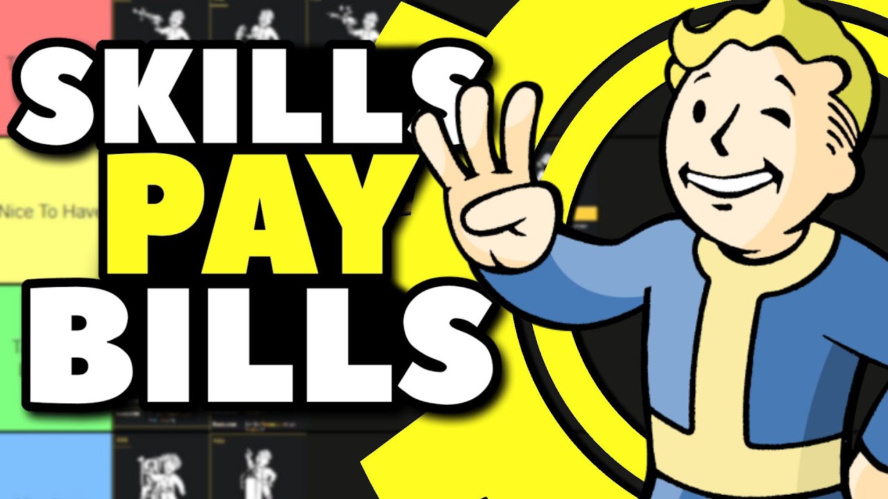 Fallout 3 Skills - Tier List - YouTube