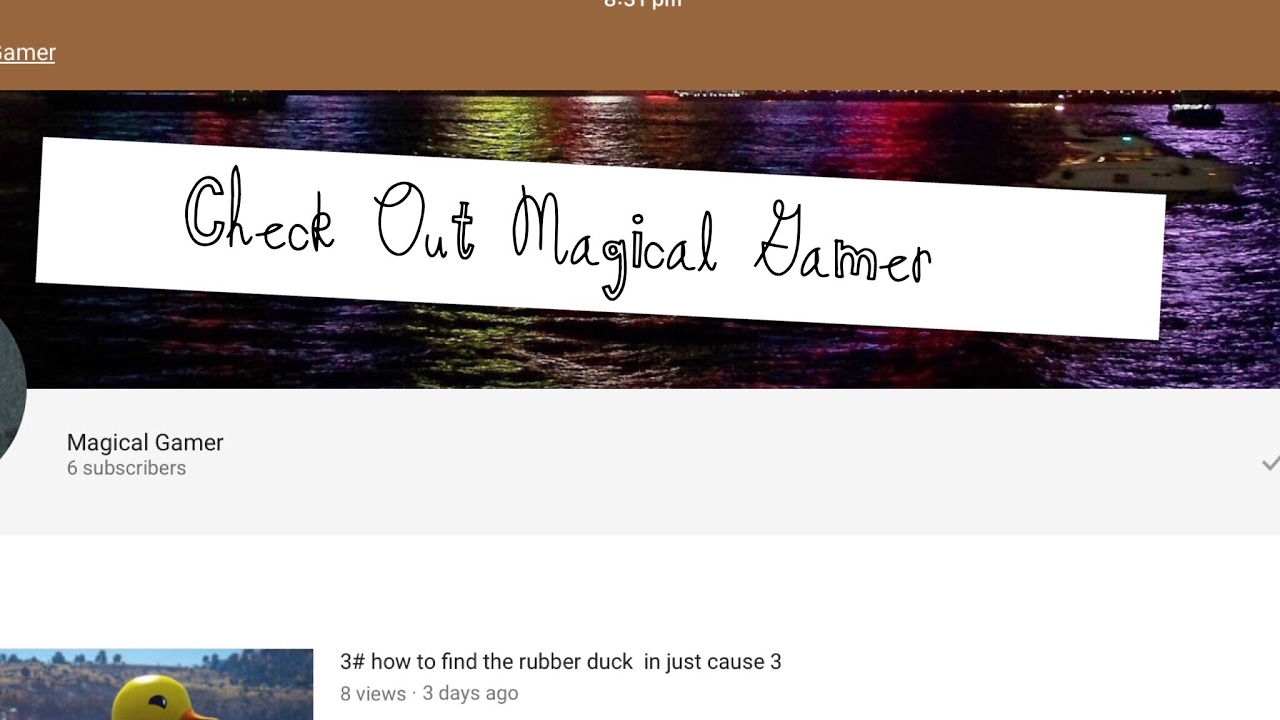Check Out Magical Gamer - YouTube