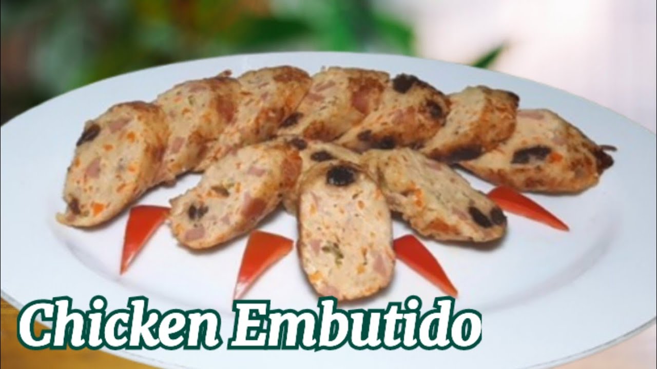 CHICKEN EMBUTIDO | Easy To Make Chicken Embutido or Meat Roll - YouTube