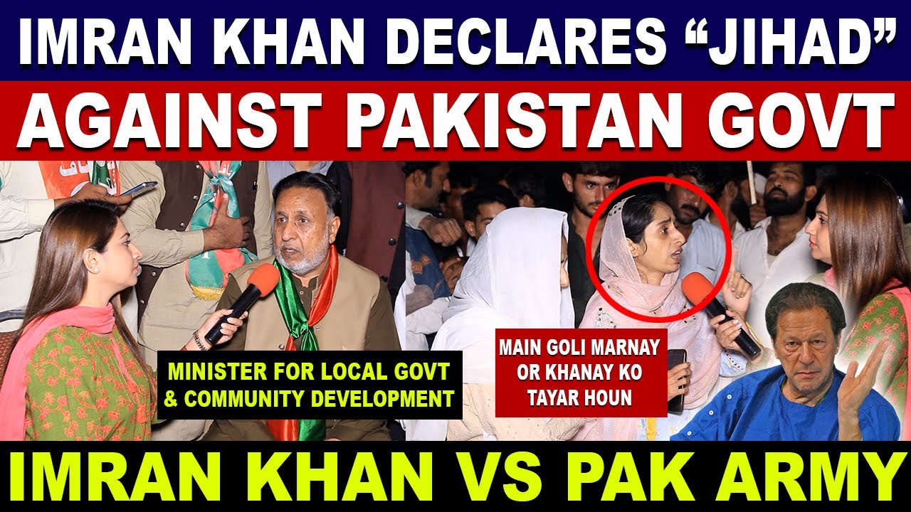 IMRAN KHAN Declares 'JIHAD' After Shooting Attack | Pakistani Public Is ...