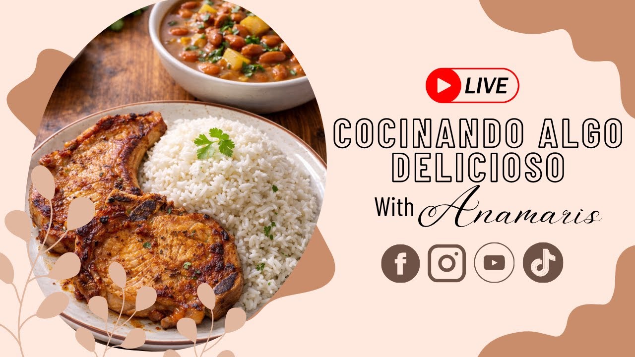 EN VIVO – Cocinado algo DELICIOSO!! | Anamaris Meléndez - YouTube
