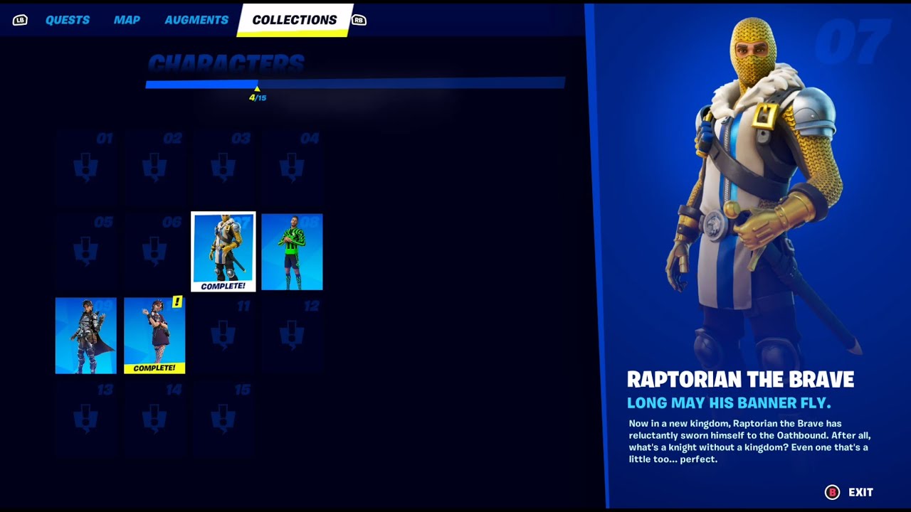 Fortnite - NPC # 07 RAPTORIAN THE BRAVE - Chapter 4 Season 1 - YouTube