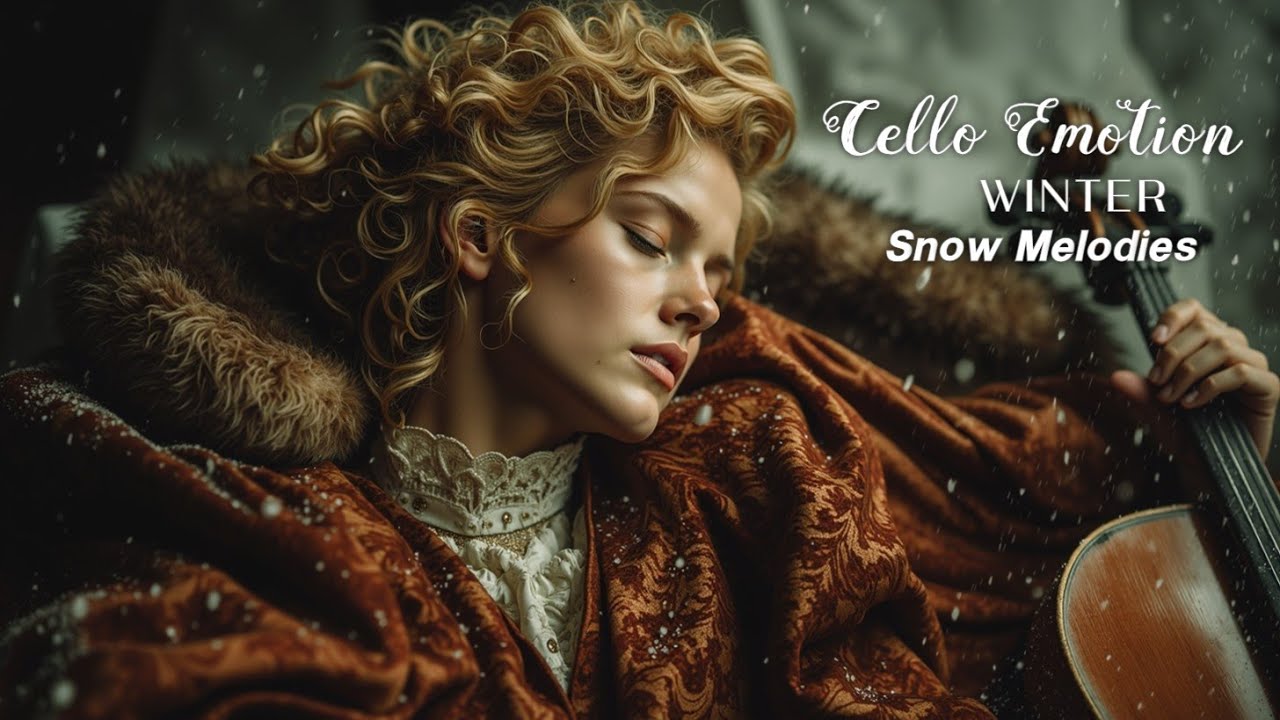Victorian Winter Cello Melodies ~ Snowfall Ambience & Relaxing ...