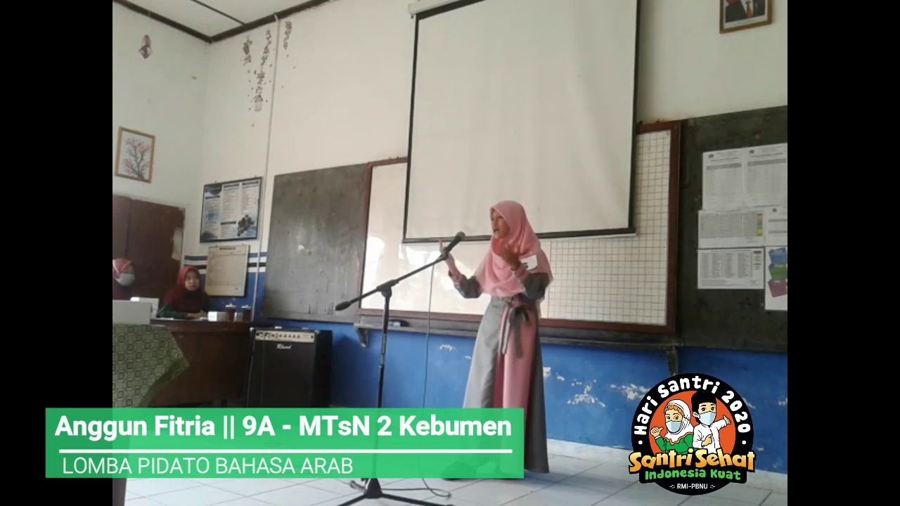 Pidato Bahasa Arab || Anggun Fitria - YouTube