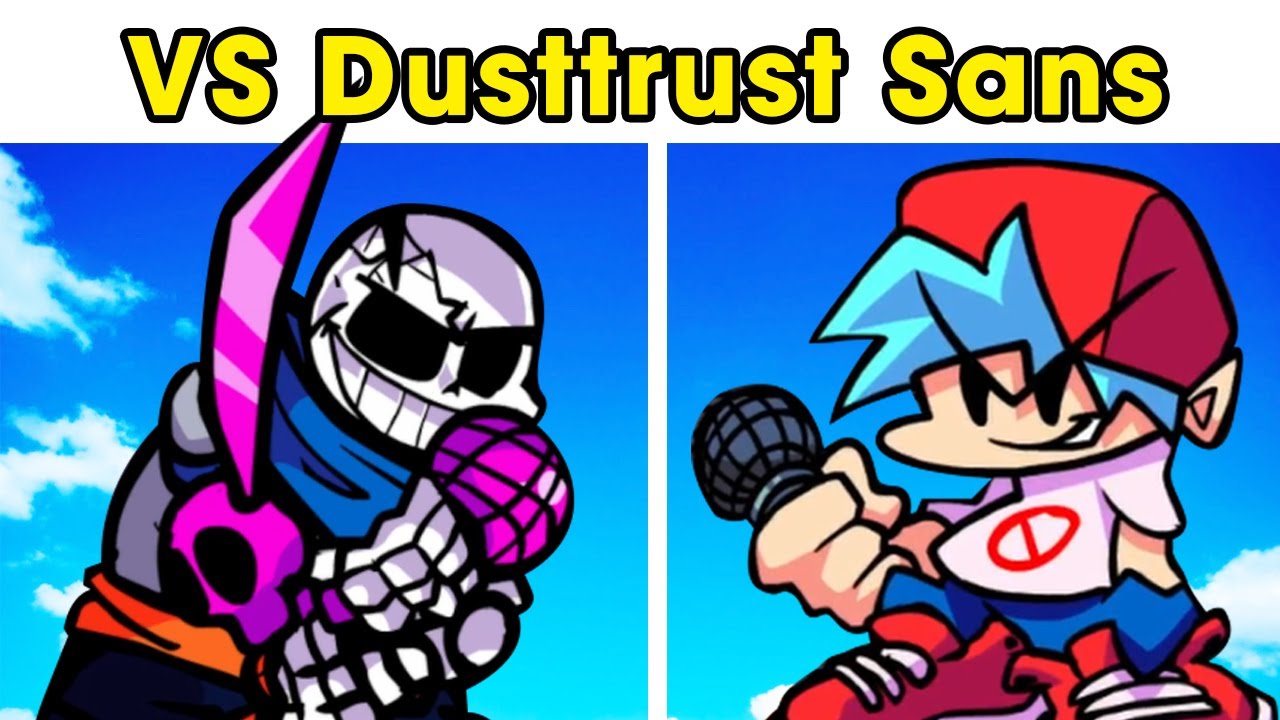 Friday Night Funkin': Vs DustTrust FULL WEEK [FNF MODS HARD] - YouTube