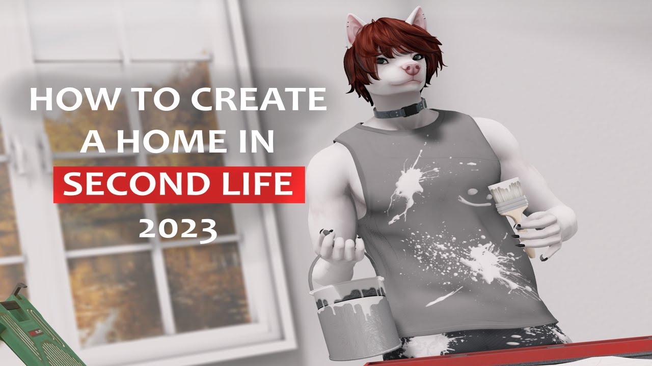 How to create a home in Second Life 2023 - YouTube