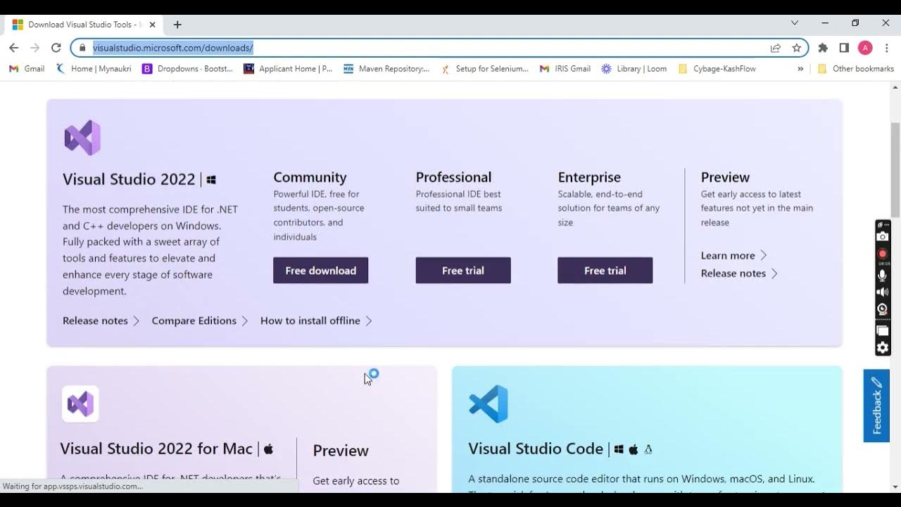 Selenium with C# Part 2 Introduction of Selenium WebDriver and Visual Studio Installation - YouTube
