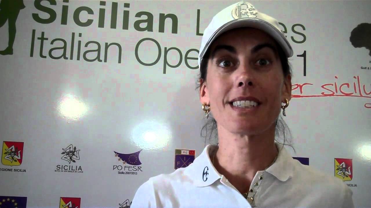 Interview with Stefania Croce. Sicilian Ladies Italian Open. - YouTube