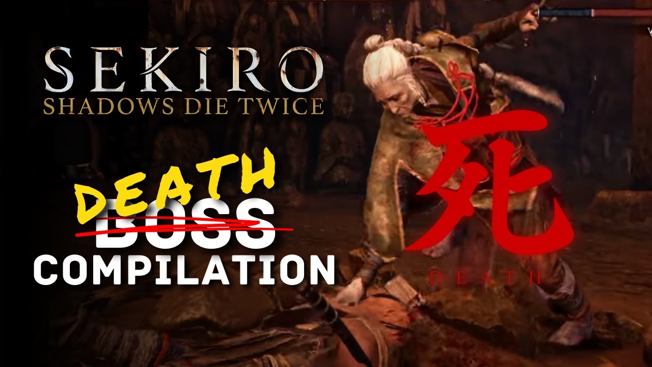 Sekiro: Shadows Die MULTIPLE TIMES | Boss & Mini Boss Compilation - YouTube