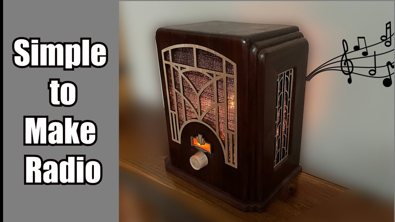 Custom Built Old Time Radio with a Modern Twist! - YouTube
