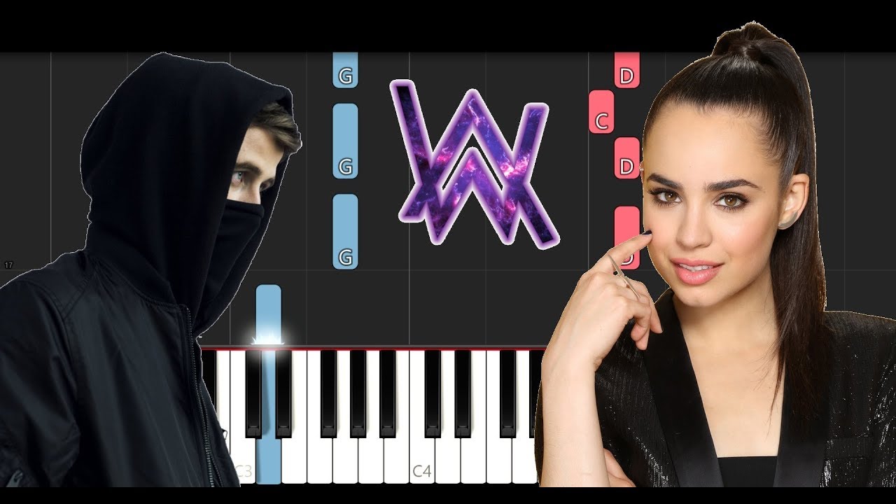 Alan Walker - Different World ft Sofia Carson, CORSAK, k-391 (Piano ...