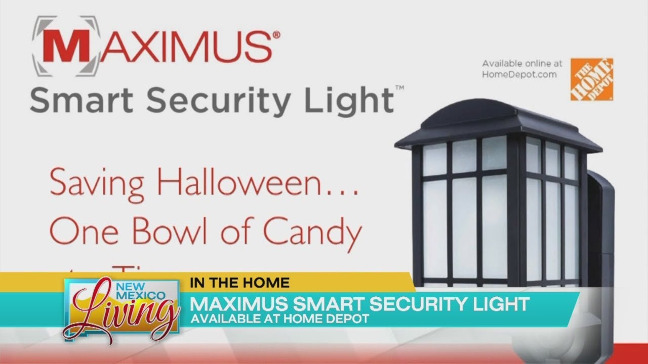 Maximus Smart Security Light - YouTube