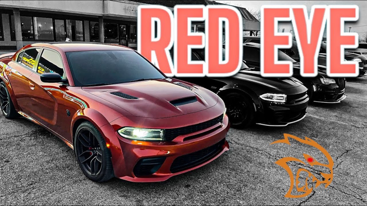 SHAYV FIRST TIME IN A HELLCAT JAILBREAK RED EYE *807 HP* - YouTube
