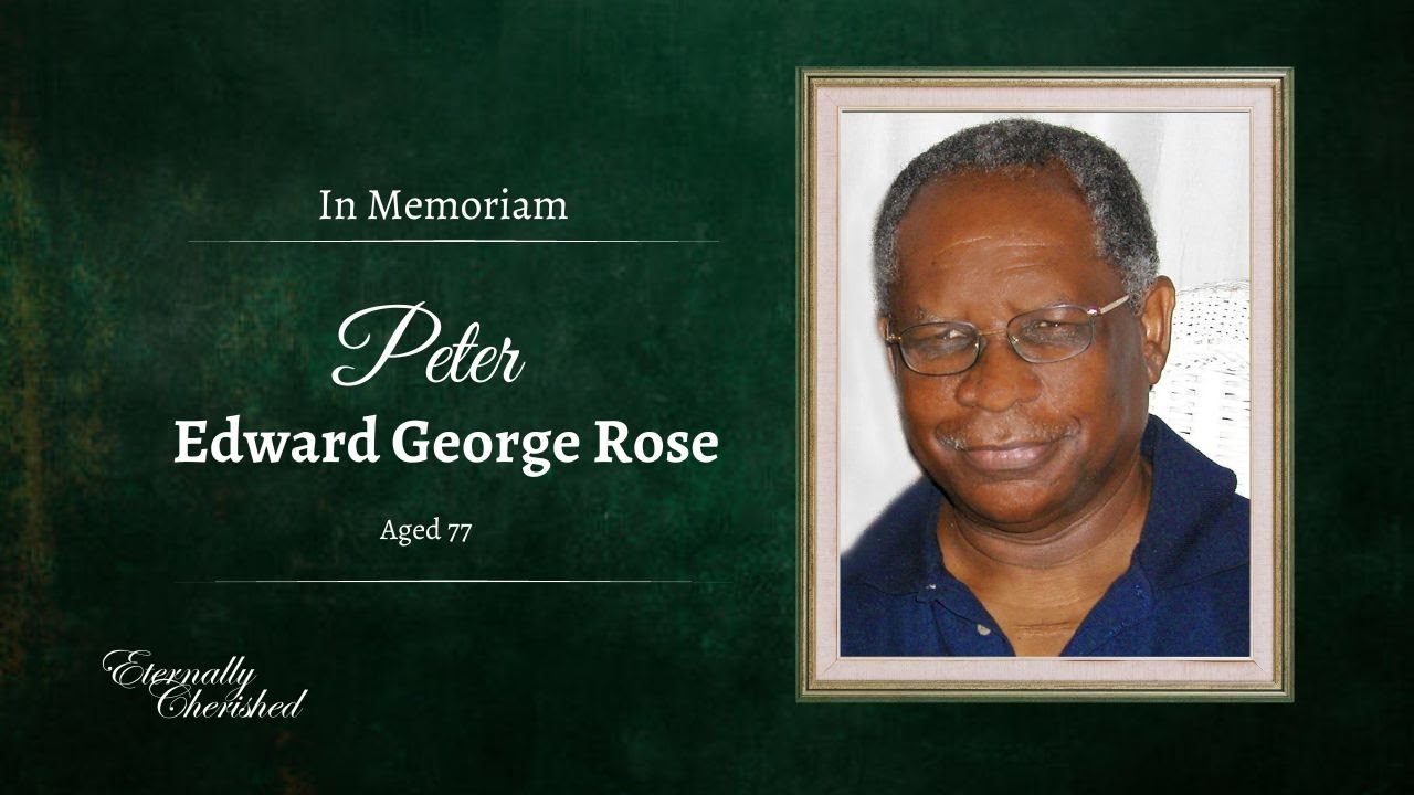 In Memoriam - Peter Rose - YouTube