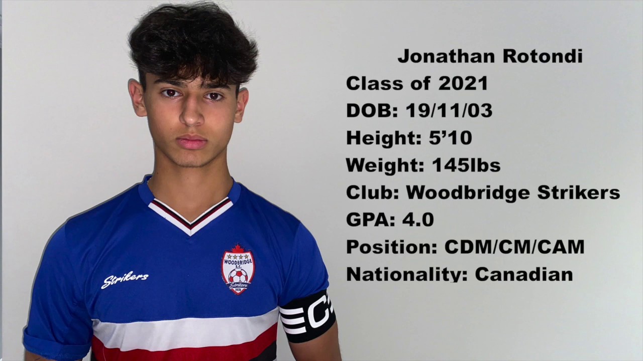 Jonathan Rotondi Highlight Tape 2019/2020 (Class of 2021) - YouTube