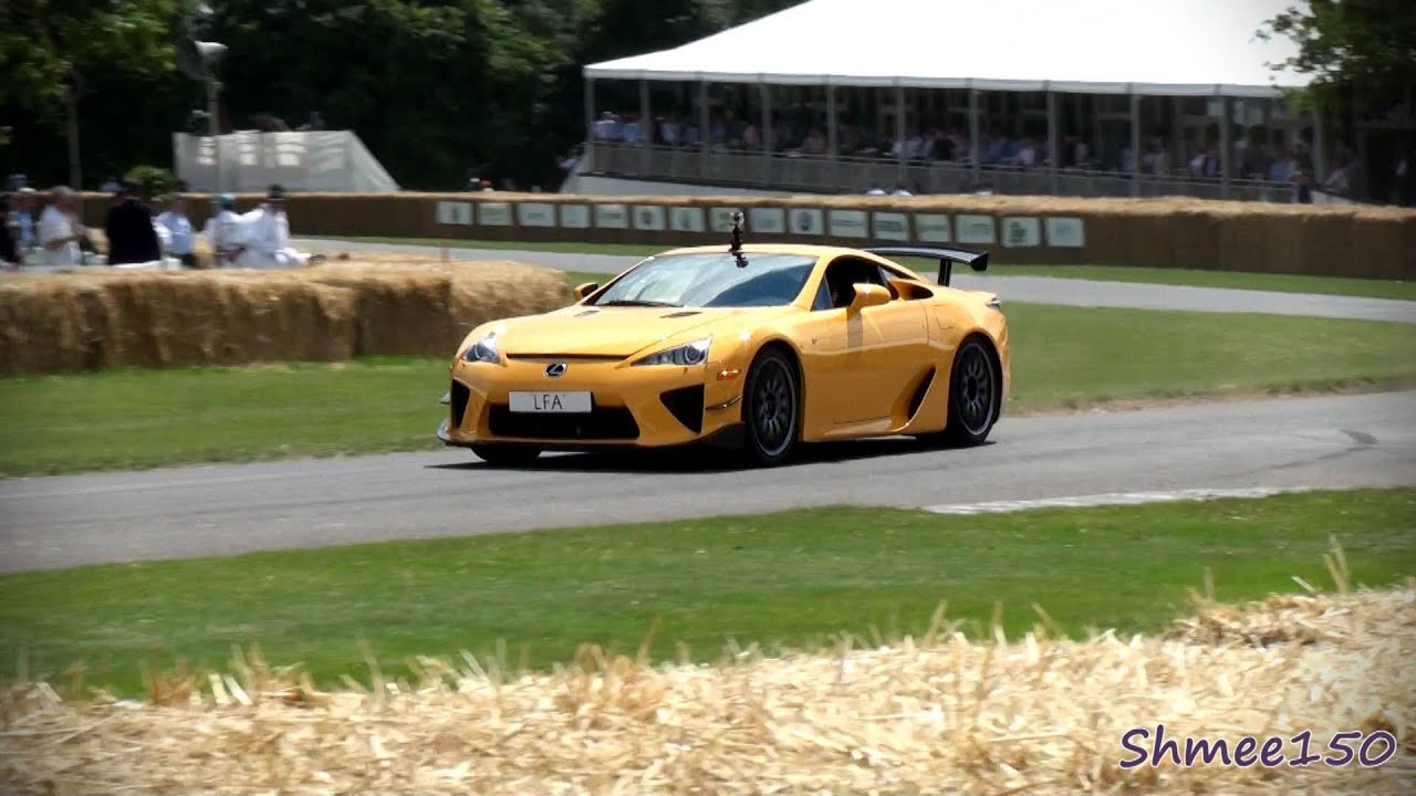 Lexus LFA Nurburgring Edition - DRIFT, Startups, Flat Out and LFA Race ...