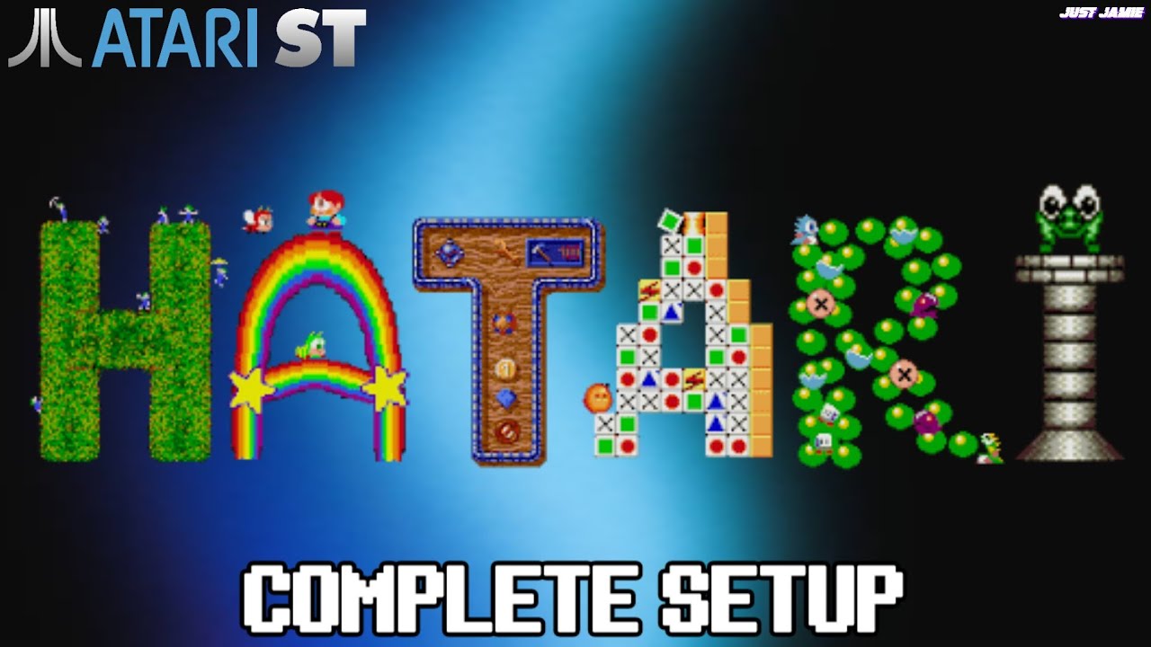 Hatari☆Atari ST Emulation Full Setup Guide #hatari #atarist #emulator ...