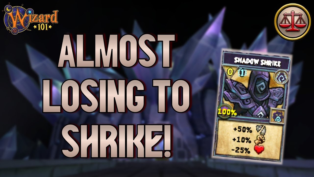 Max Balance (140) PvP: Almost Losing To Shrike! | Wizard101 - YouTube