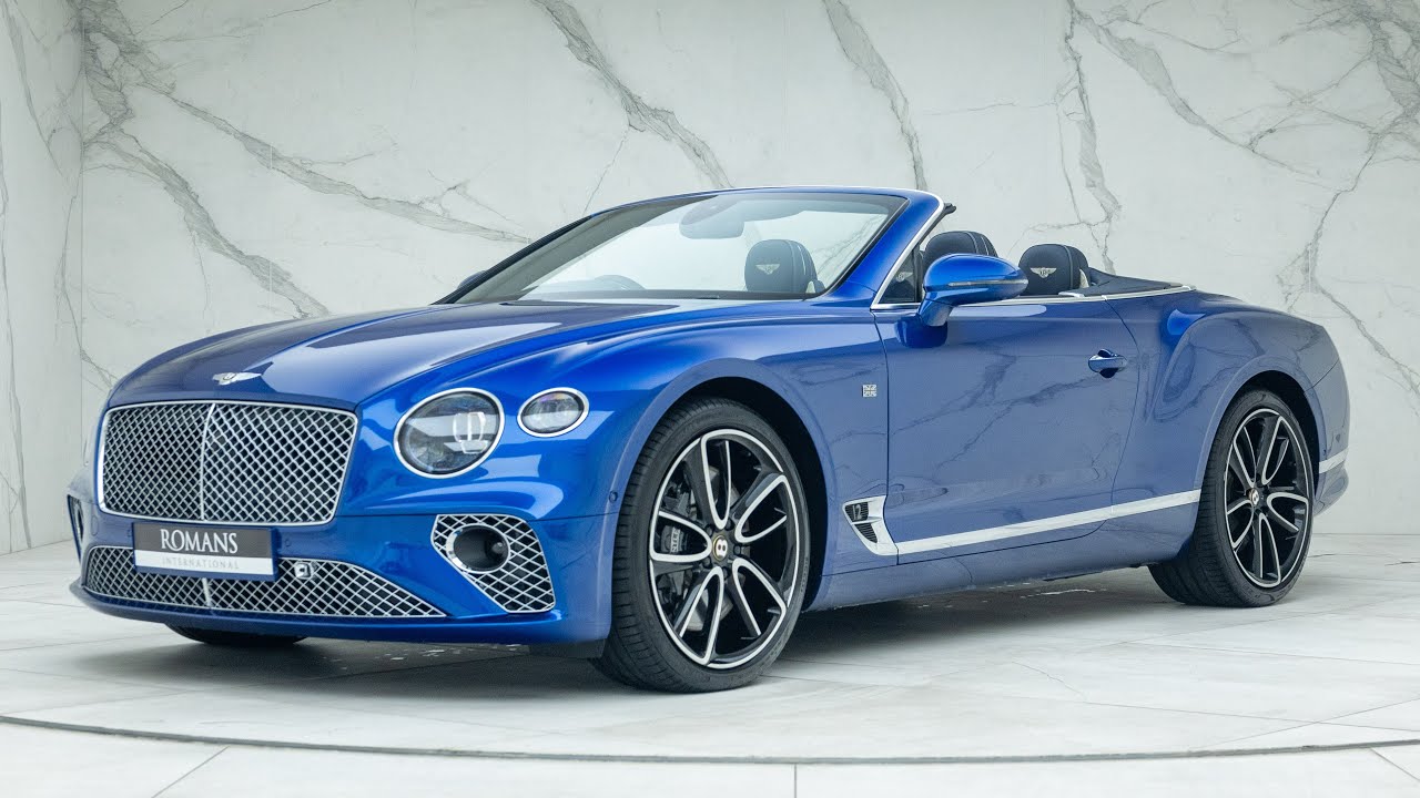2019 Bentley Continental GT W12 Convertible First Edition - Sequin Blue ...
