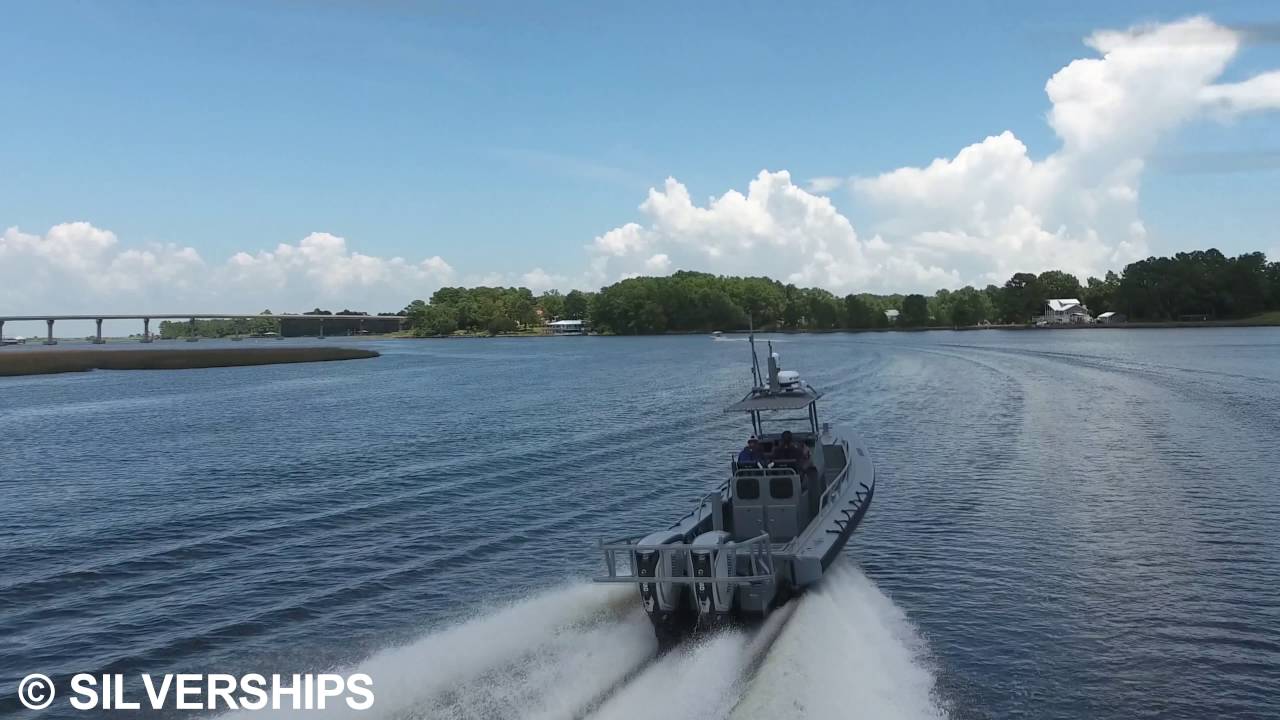 AM800 - aluminum RHIB (Patrol boat for MARSOC) - YouTube
