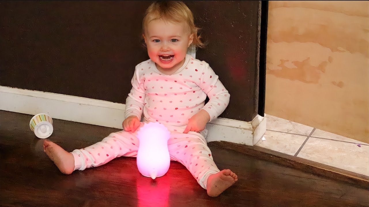 Baby Aubrey is Very Excited About What Her New Toy Can Do!!! She Said ...