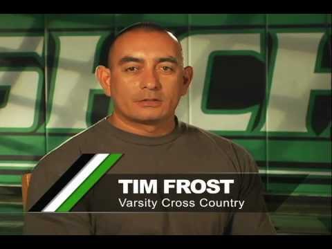 GHCHS Cross Country Coach Tim Frost - YouTube