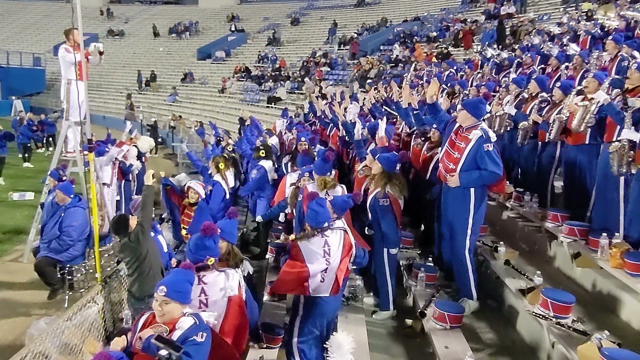 KU Marching Jayhawks - Suburbia - Senior Day 11-27-2021 - YouTube