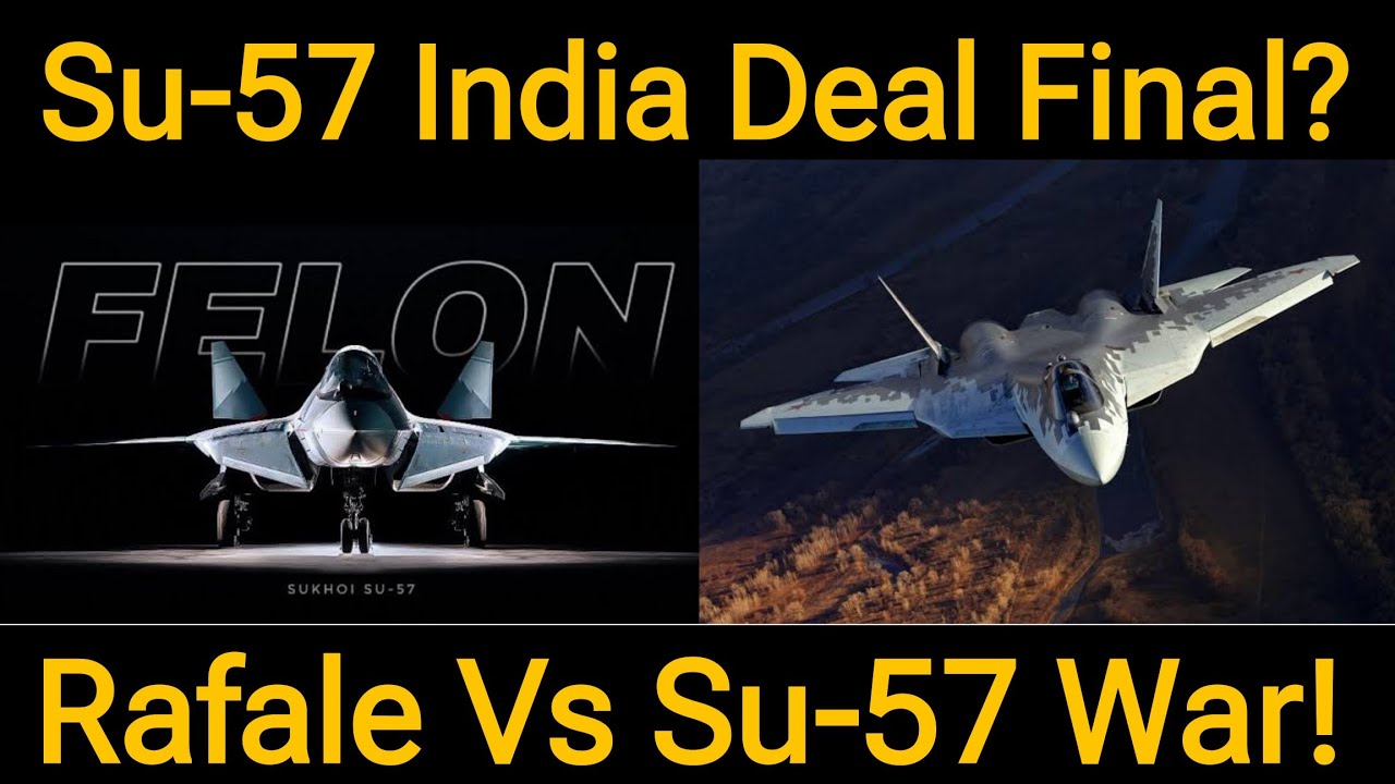 Su-57 India Deal Explained | Sukhoi Su-57E for IAF MRFA Tender | 5th ...
