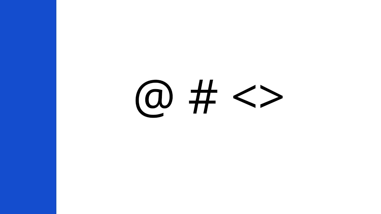 Como escribo el arroba ? @ o cualquier signo con codigo ascii - YouTube