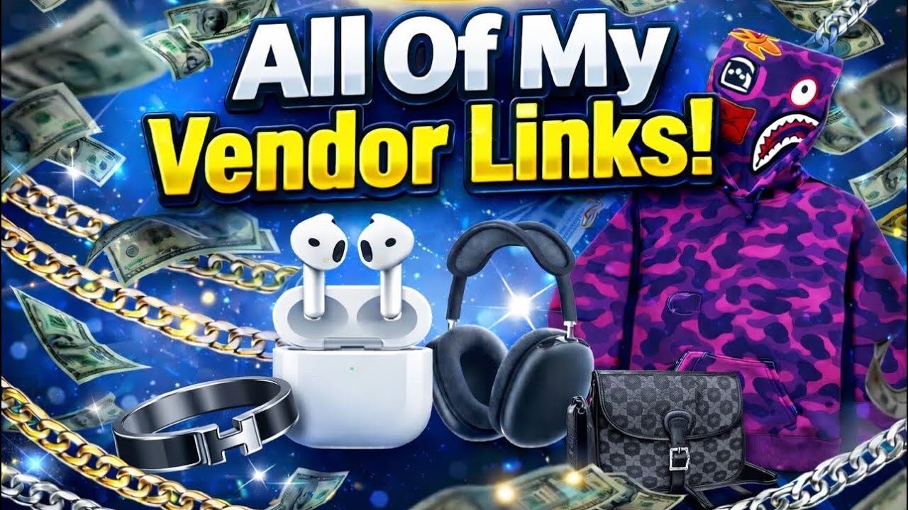 The Best Vendors For Reselling💰 - YouTube