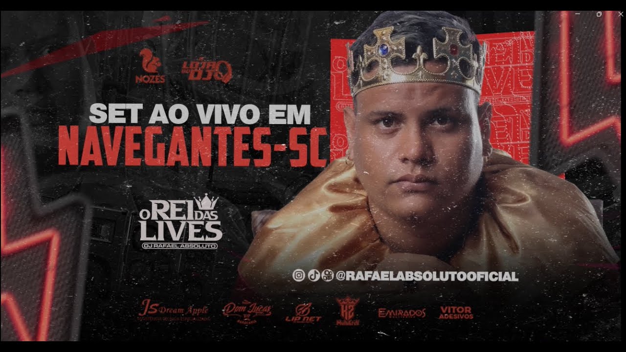#84 SET REI DAS LIVES EM NAVEGANTES - YouTube