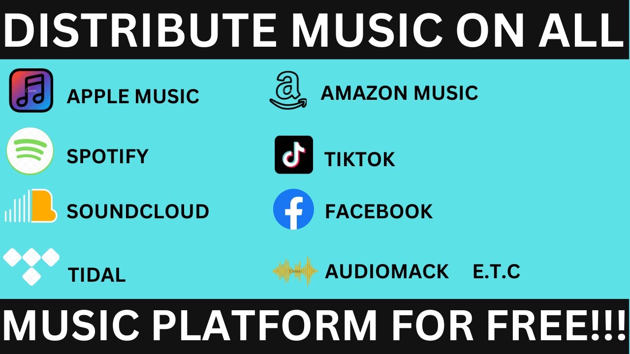 How to Distribute Music On All Platforms For Free - YouTube
