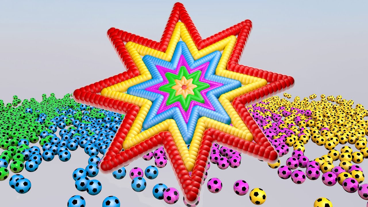 Learning Colors with 3D Colorful Star for Kids! Learn Colors With 3D ...