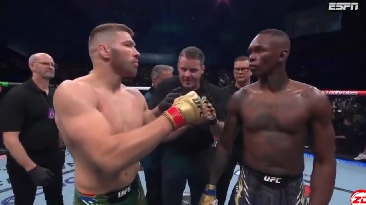UFC 305: Dricus du Plessis VS Israel Adesanya - YouTube