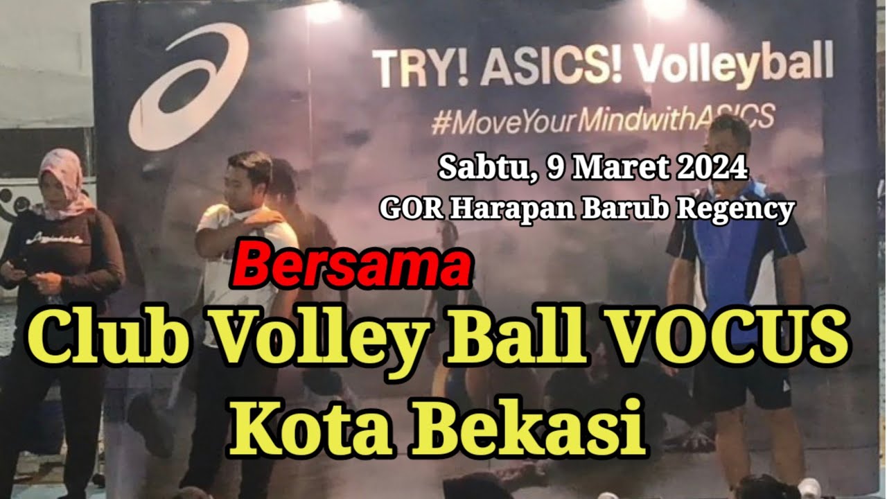Klinik kepelatihan & Coba Bola Voli Asics Bersama Coach "TONO" dari Club Voli BIN Jakarta di ...
