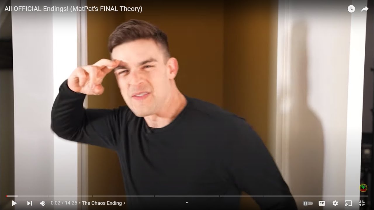 Watching ALL The Official Endings to MatPat... - YouTube