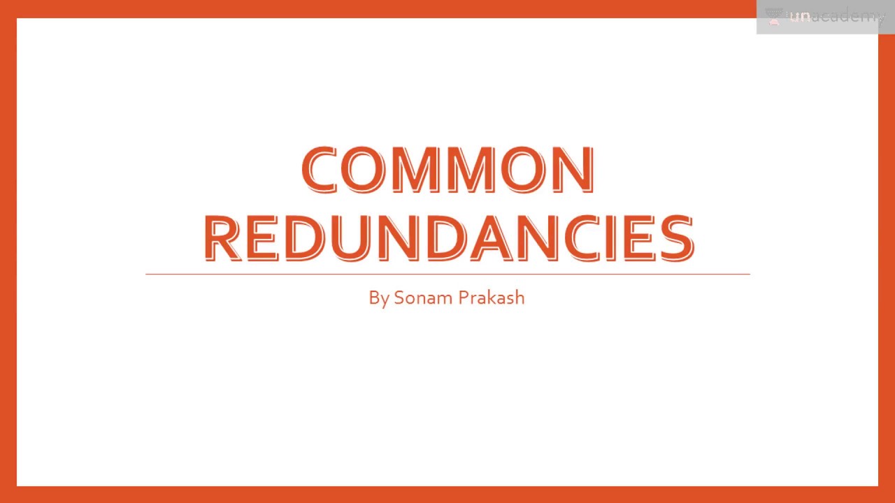 Common Redundancies - Common Mistakes in English Writing and Speaking ...