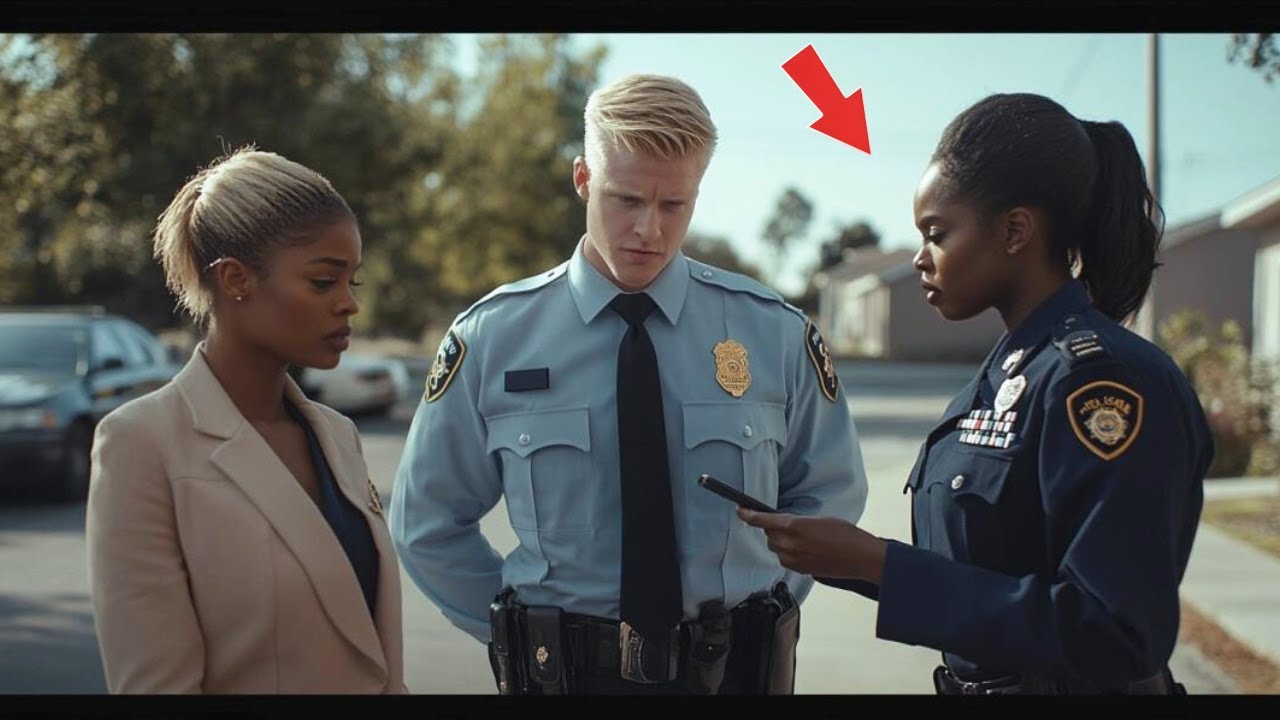 A black woman is despised by white police, not knowing she is an ...