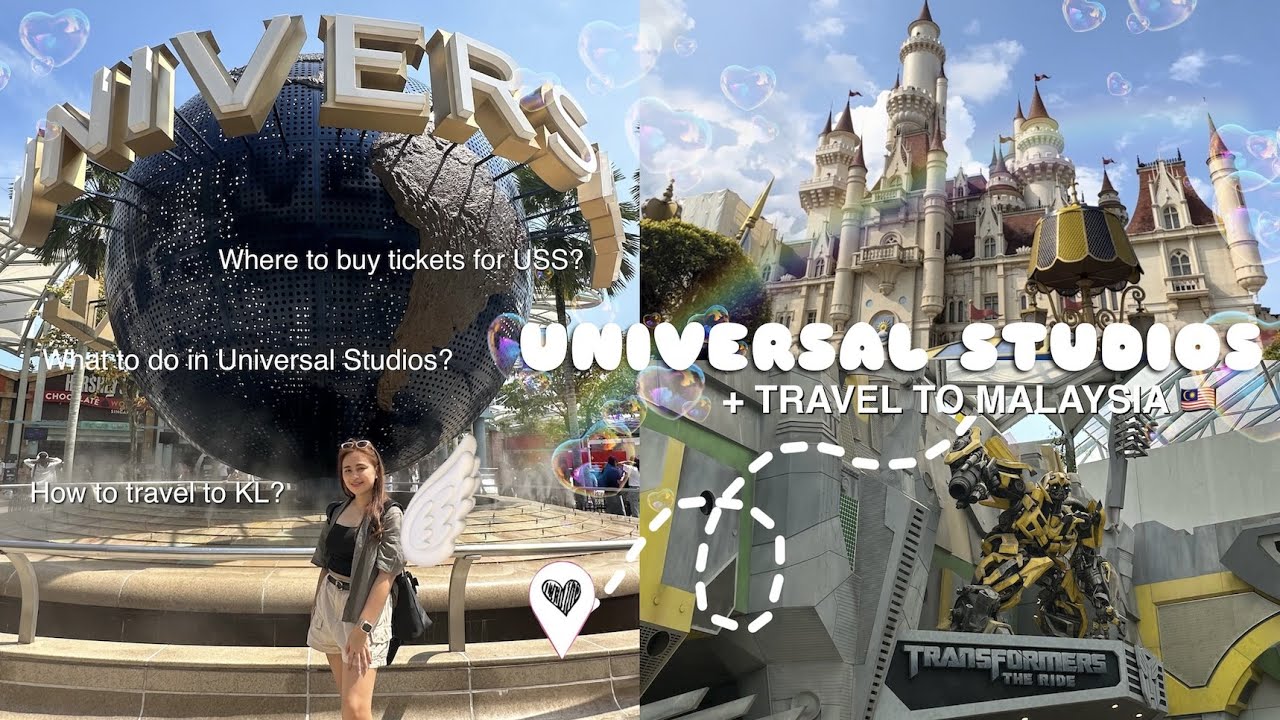 Singapore D3 travel vlog • Universal Studios | Travel to Kuala Lumpur + more! *:･ﾟ - YouTube